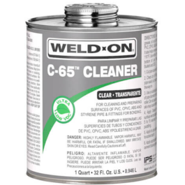Limpiador Pvc Weld-On Serie C65 De 1/2 Litro